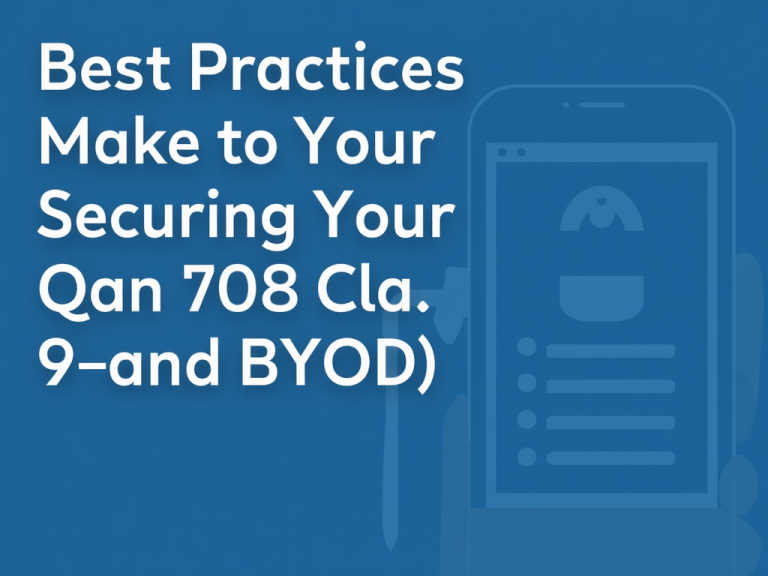 Best Practices for Securing BYOD (Bring Your Own Device) Policies – WANSAFE